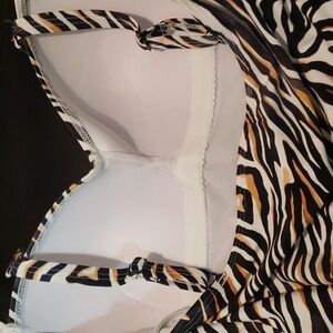 NipTuck | Swim | Niptuck Nwt Bandeau Style Tiger Stripe One Piece ...